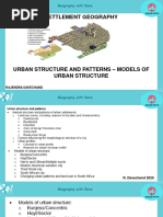 Grade 8 Geography - Settlements | PDF
