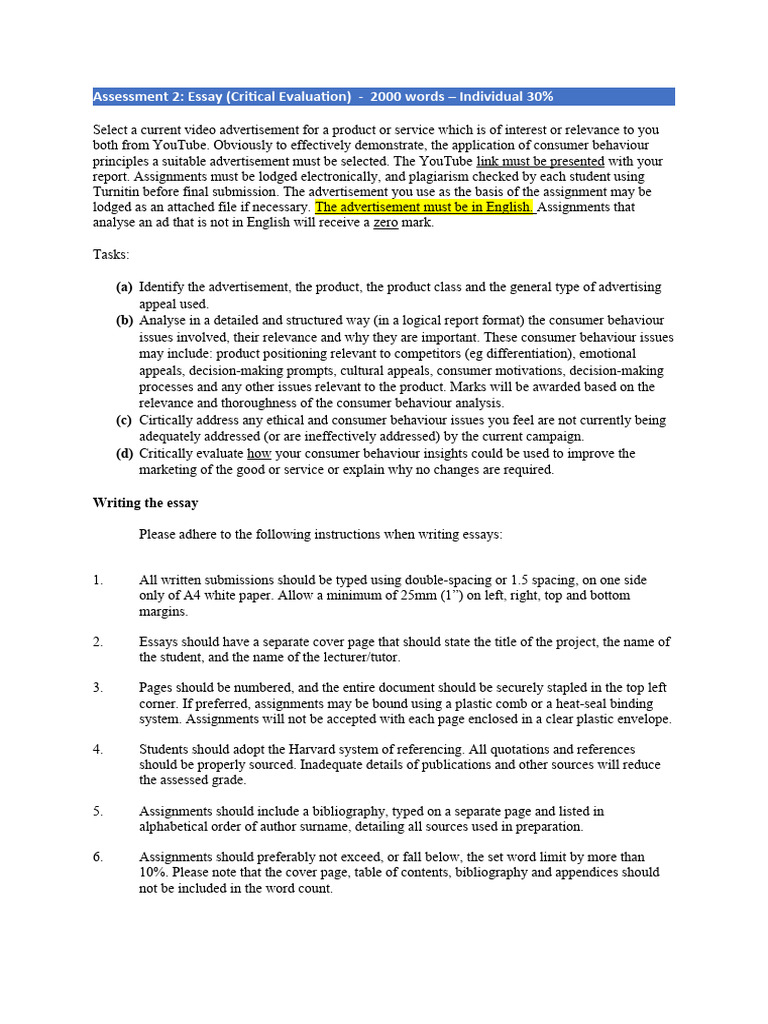 Ass 2 | PDF | Consumer Behaviour | Behavior