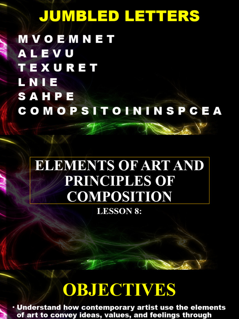 Cpar Week 2 Lesson 81 | PDF | Color | Composition (Visual Arts)