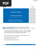 Lecture No 2 Chemical Pathology | PDF | Diabetes | Hyperglycemia