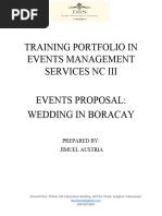 Mice Event Proposal | PDF | Business | Marketing