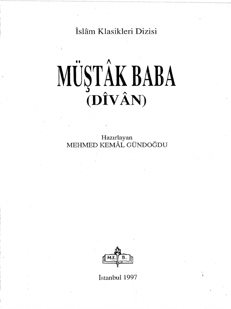 Mustak_Baba_Divani | PDF