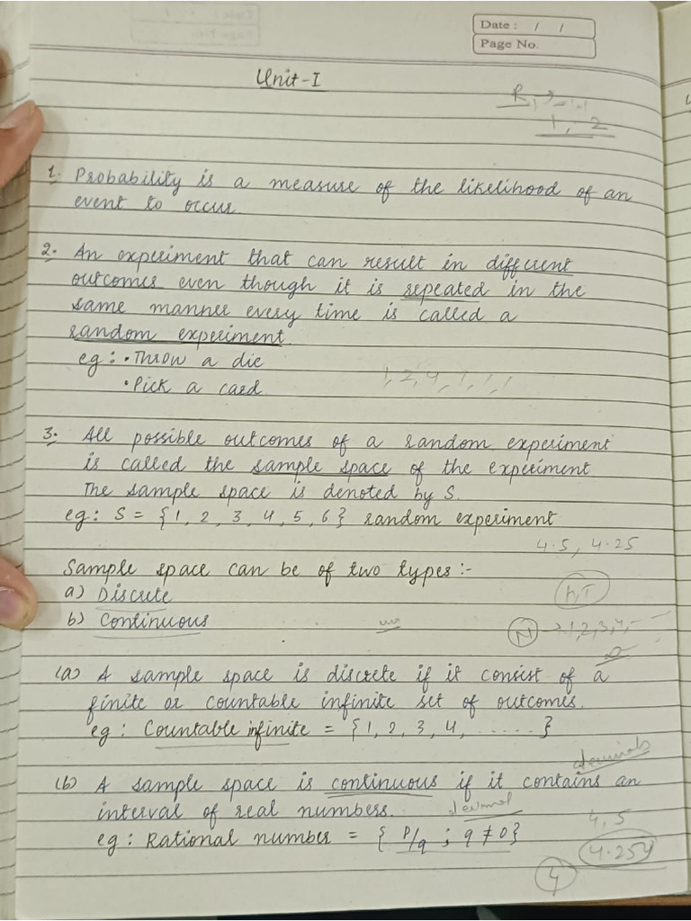 Maths - Unit 1 | PDF