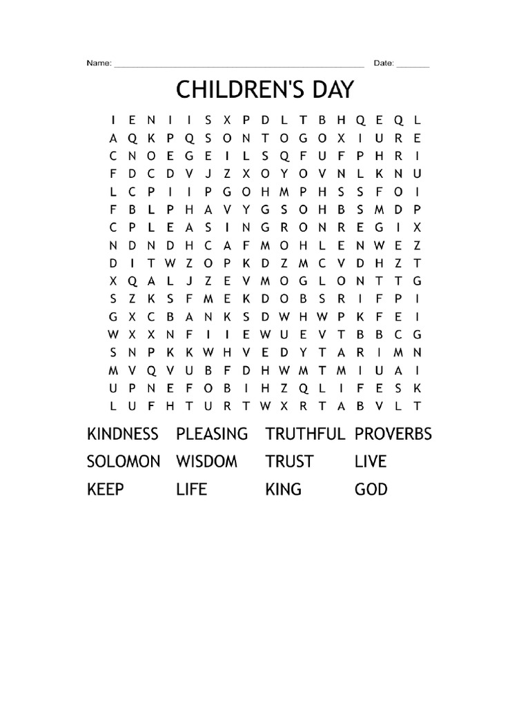Children's Day | PDF Children's Day | PDF