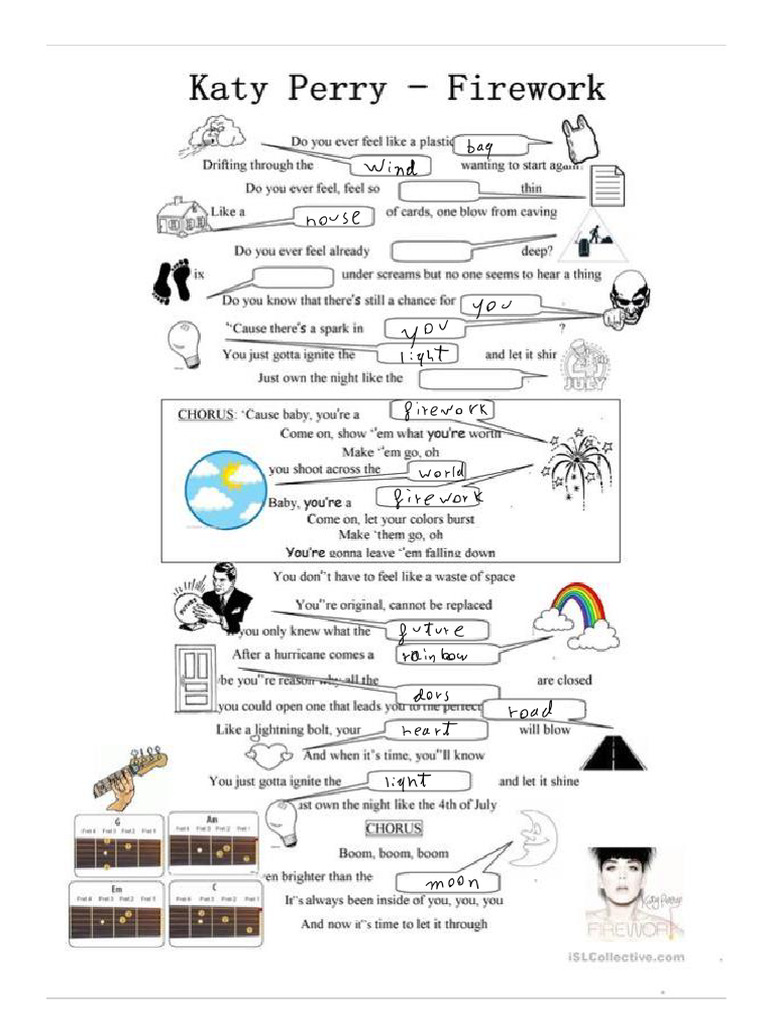 Katy Perry - Firework | PDF
