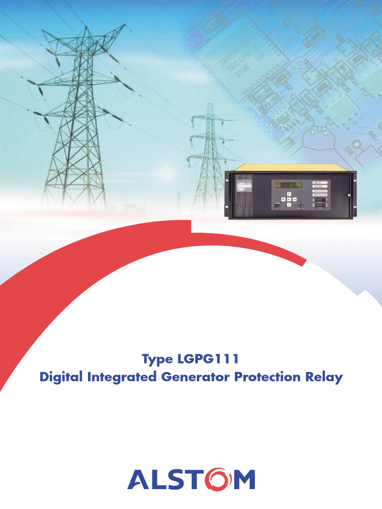 67N Alstom Digital Integrated Generator Protection Relay | PDF | Relay ...