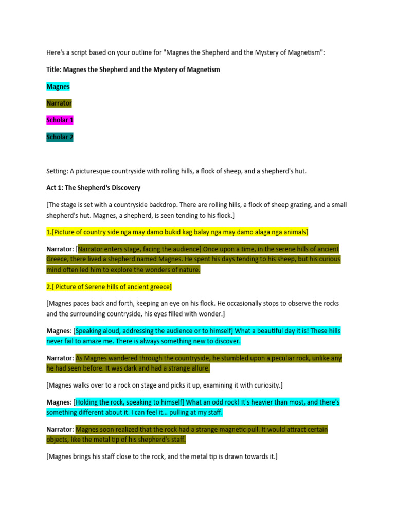 Heres A Script WPS Office | PDF | Shepherd