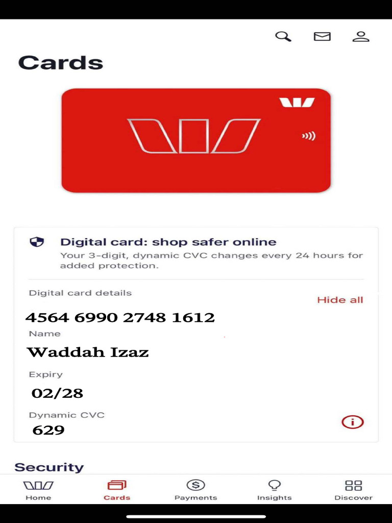 Westpac Digital Template Empty | PDF