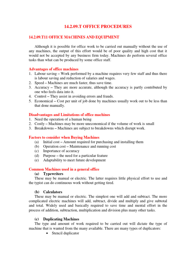 Cap 9 Office Procedures | PDF | Taxes | Employment