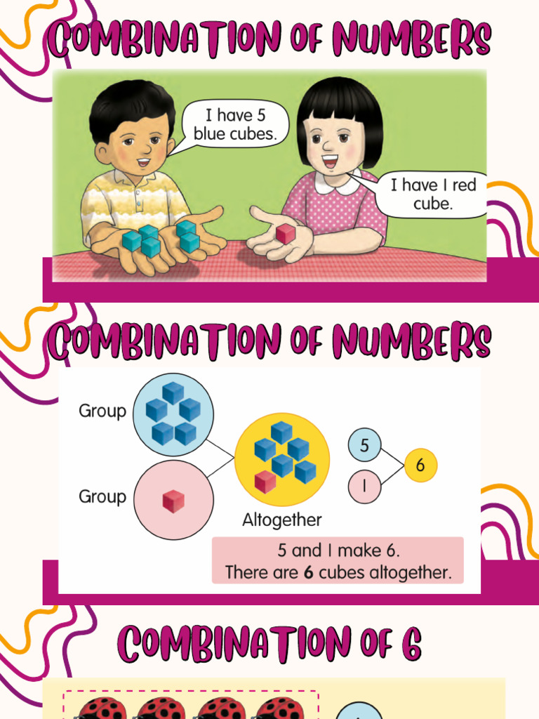 Number Combinations and Recognition Guide | PDF