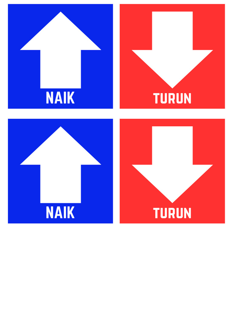 Stiker Tangga Naik Turun | PDF