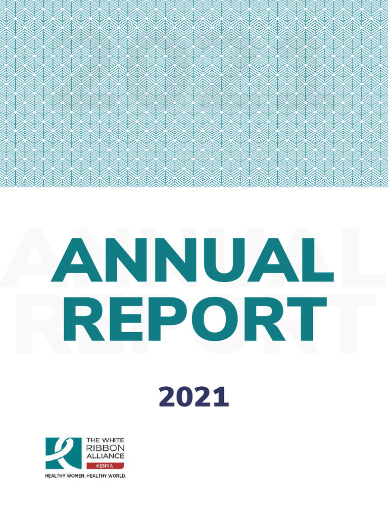 White Ribbon Alliance - Kenya Annual Report 2021 | PDF | Midwife ...