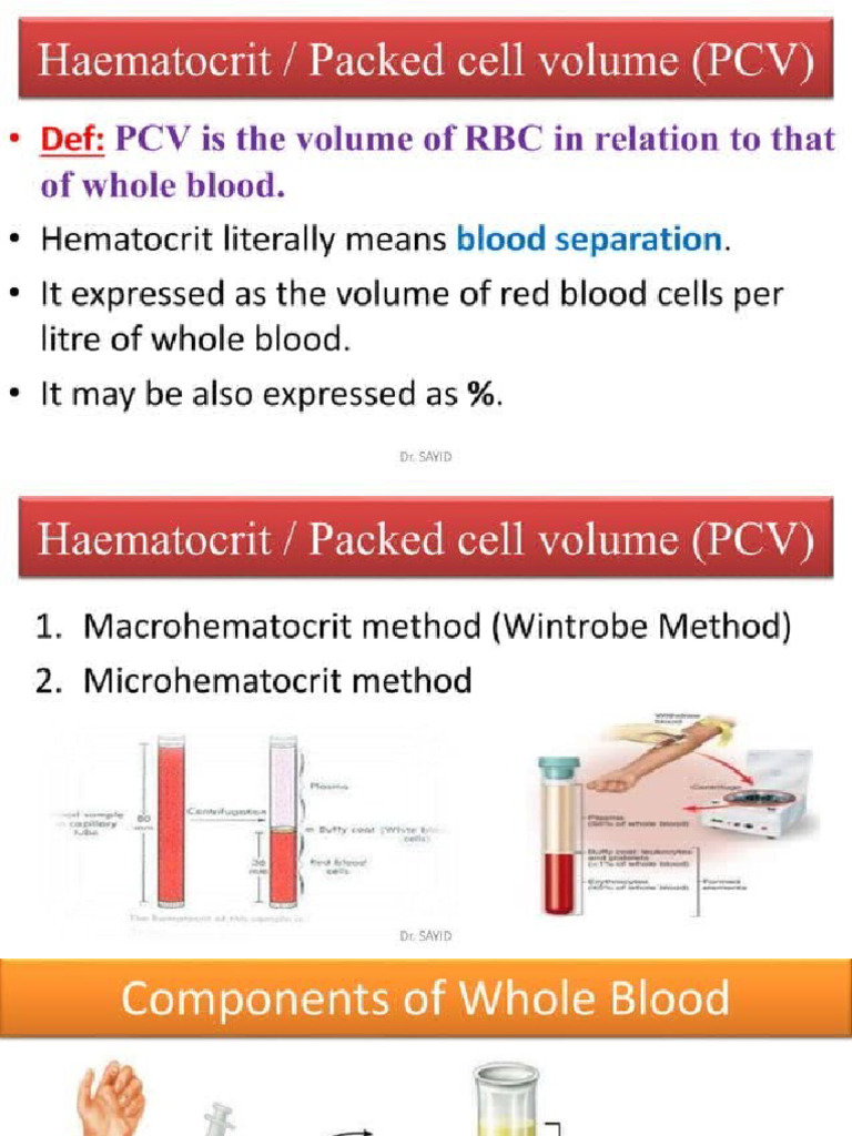 Hematocrit | PDF