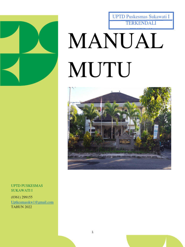 Rev - Manual Mutu 2023 | PDF | Kesehatan Holistik | Pengembangan Diri
