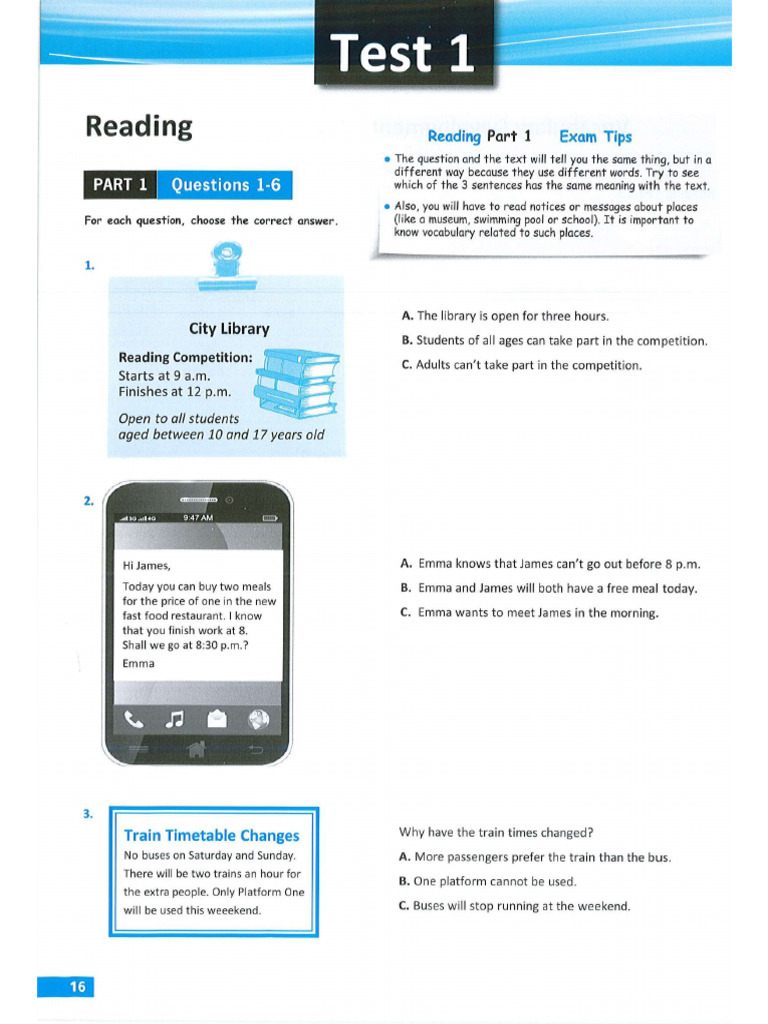 Test 1 (R&W) | PDF