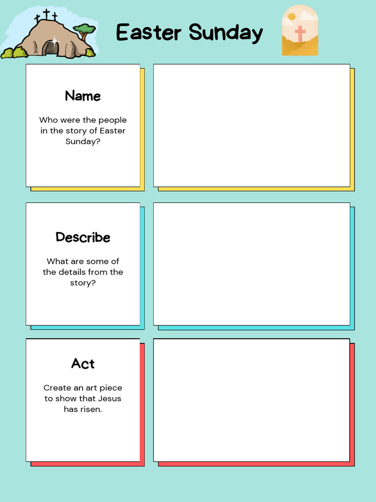 Easter Sunday Art and Story Details | PDF