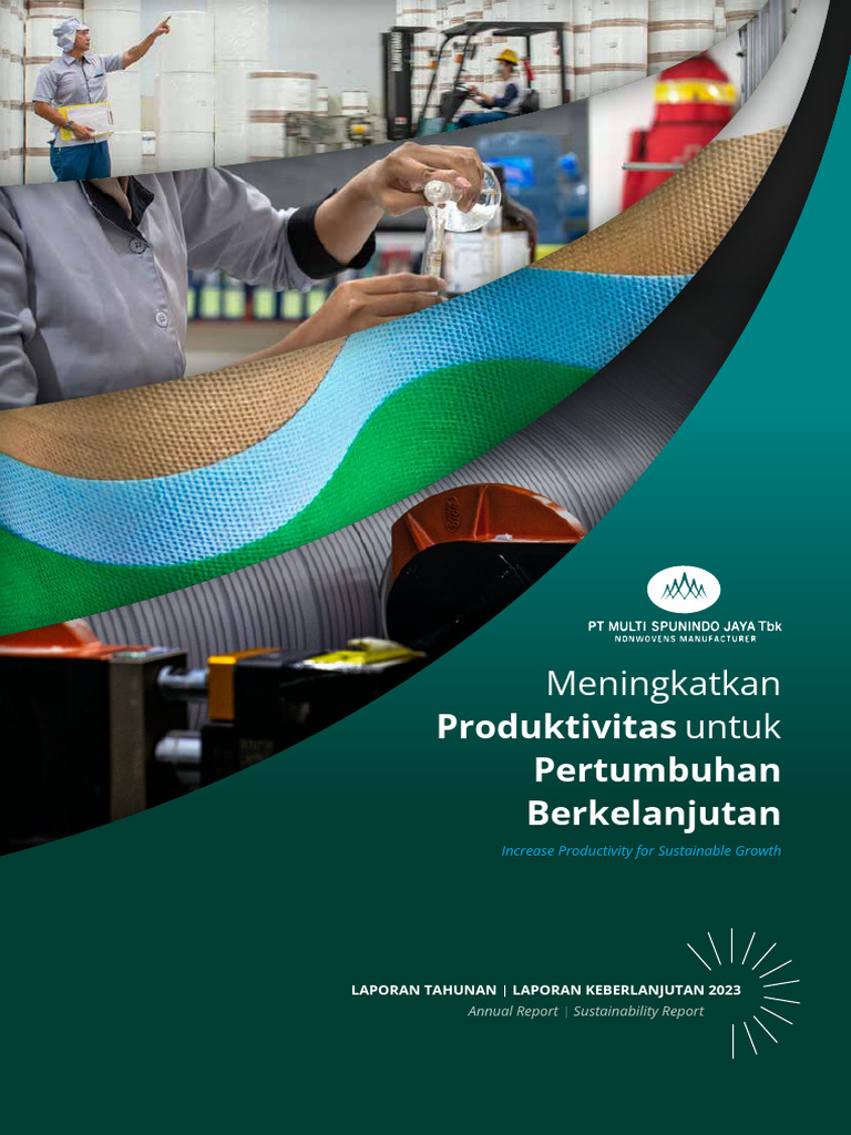 Laporan Tahunan 2023 PT Multi Spunindo | PDF | Bisnis