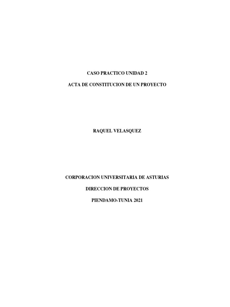 Caso Practico 2 | PDF