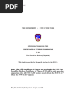 FDNY F02 Practice Test - PDF | PDF | Fire Safety | Fires