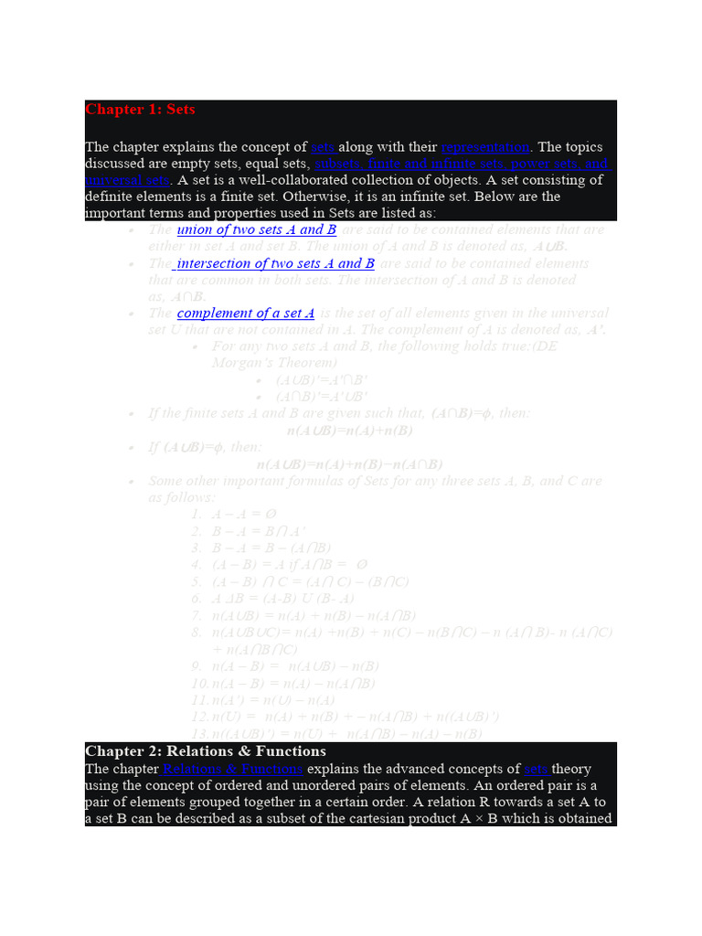 Maths Formulas All Pdf Trigonometric Functions Cartesian 4236