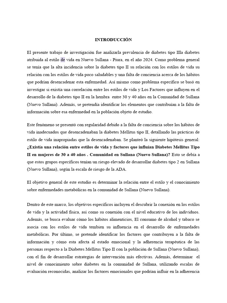 Esquema TIF-2 | PDF | Diabetes | Dieta