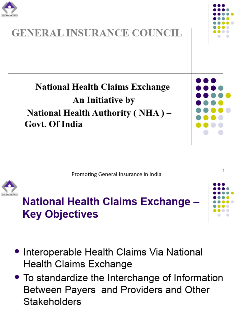 NHCX PRESENTATION | PDF | Insurance | Service Industries