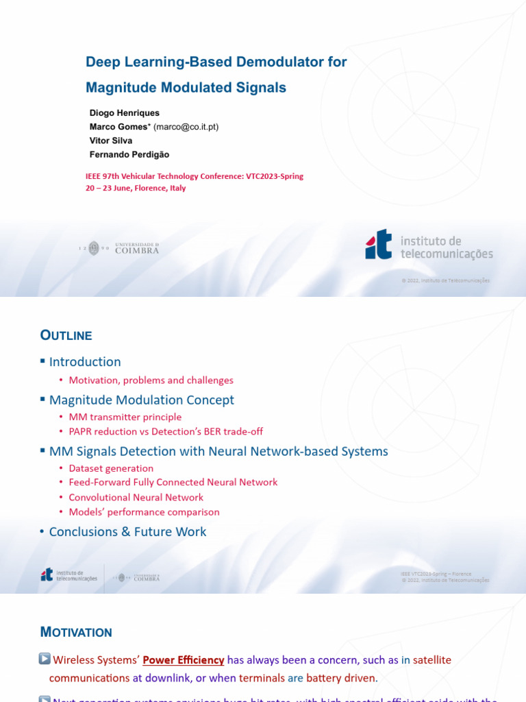 VTC2023-Spring - Deep Learning-Based Demodulator For Magnitude Modulated Signals | Download Free ...