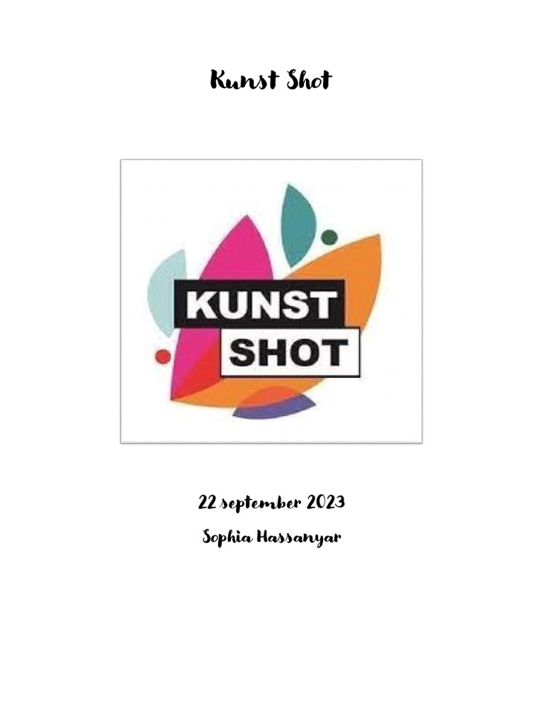 CKV Kunsthot Verslag | PDF