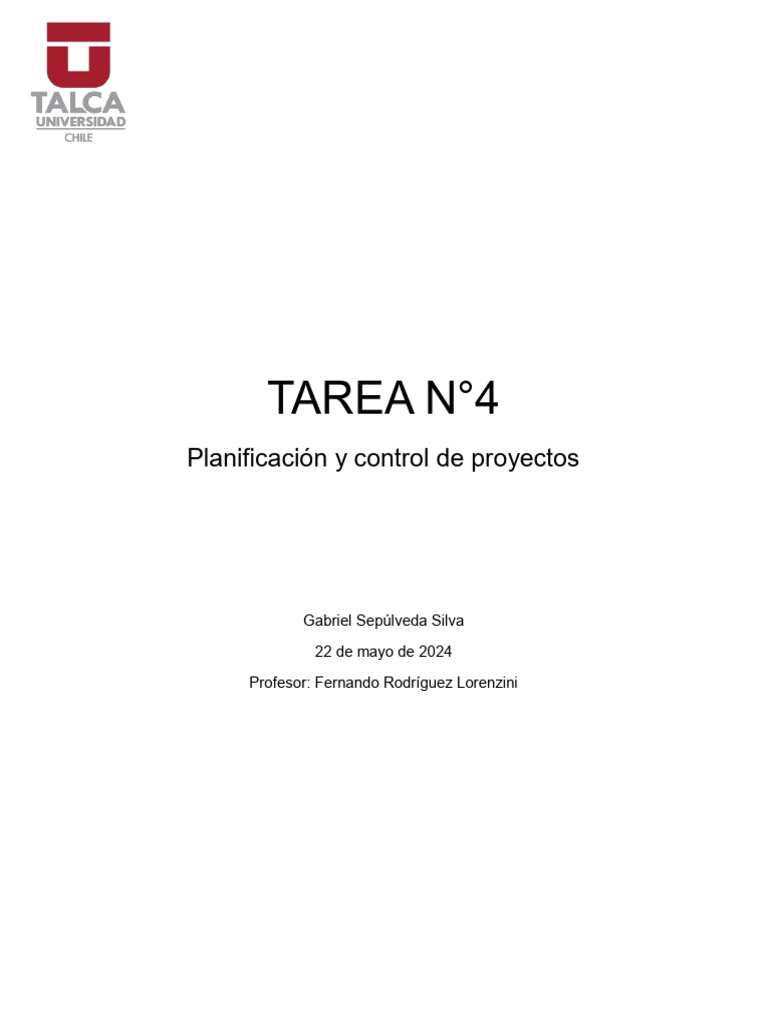 Tarea 4 | PDF | Lean Manufacturing | Producción y fabricación