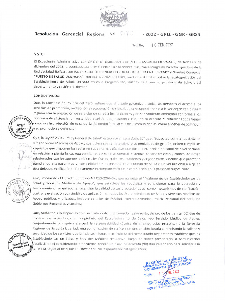 RGR 077-2022 UCUNCHA v1 | PDF