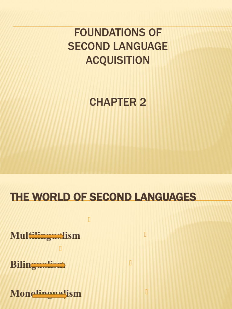 Language Acquisition L 2 | PDF | Multilingualism | Language Acquisition