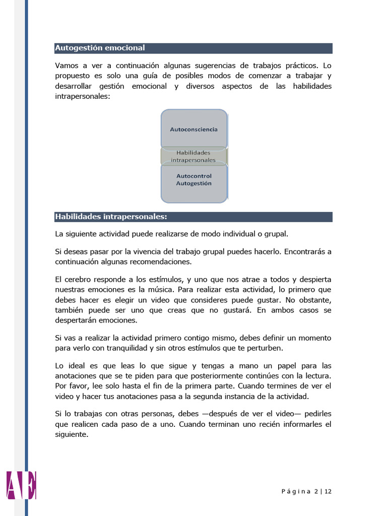 Gestion Emocional | PDF | Las emociones | Ciencias del comportamiento