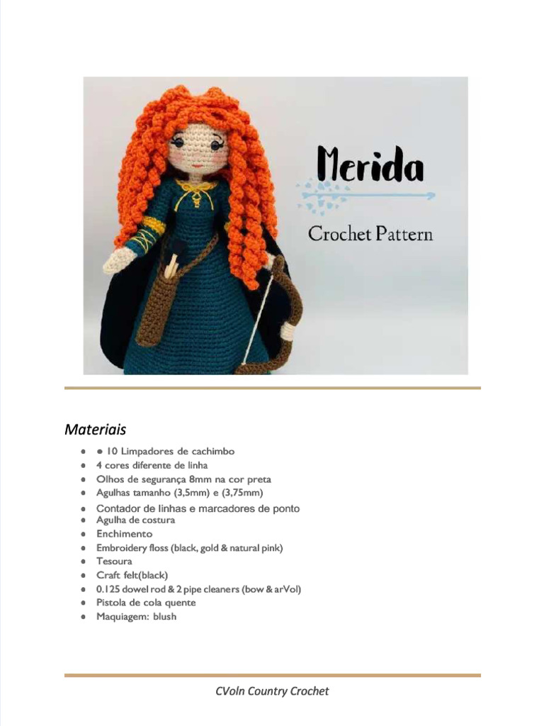 PDF Princesas Merida PDF DL | PDF | Games & Activities