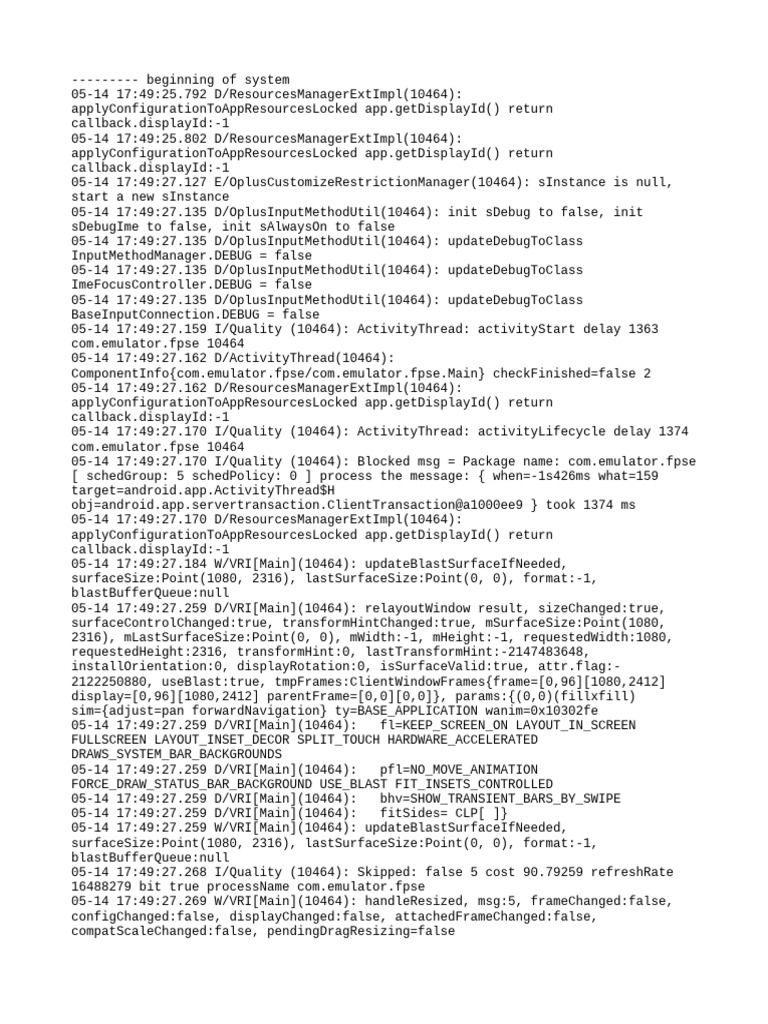 Fpsecrashlog Pdf Android Operating System Java Programming Language