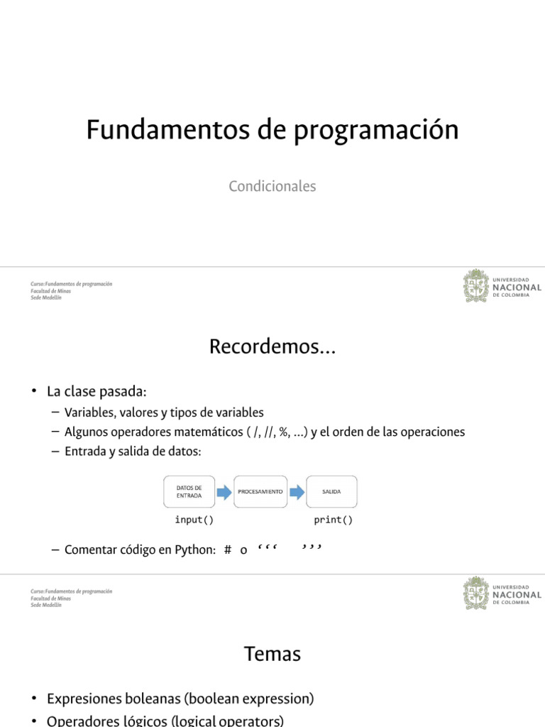 02FP - Condicionales | PDF