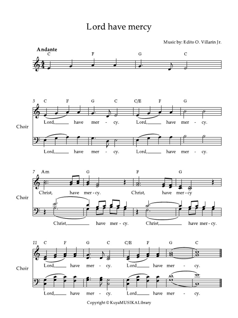 Lord Have Mercy SATB | PDF
