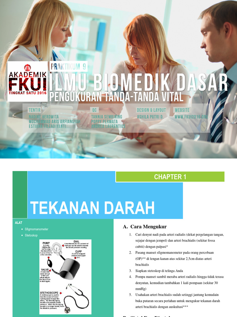 Panduan Pengukuran Tanda Vital | PDF