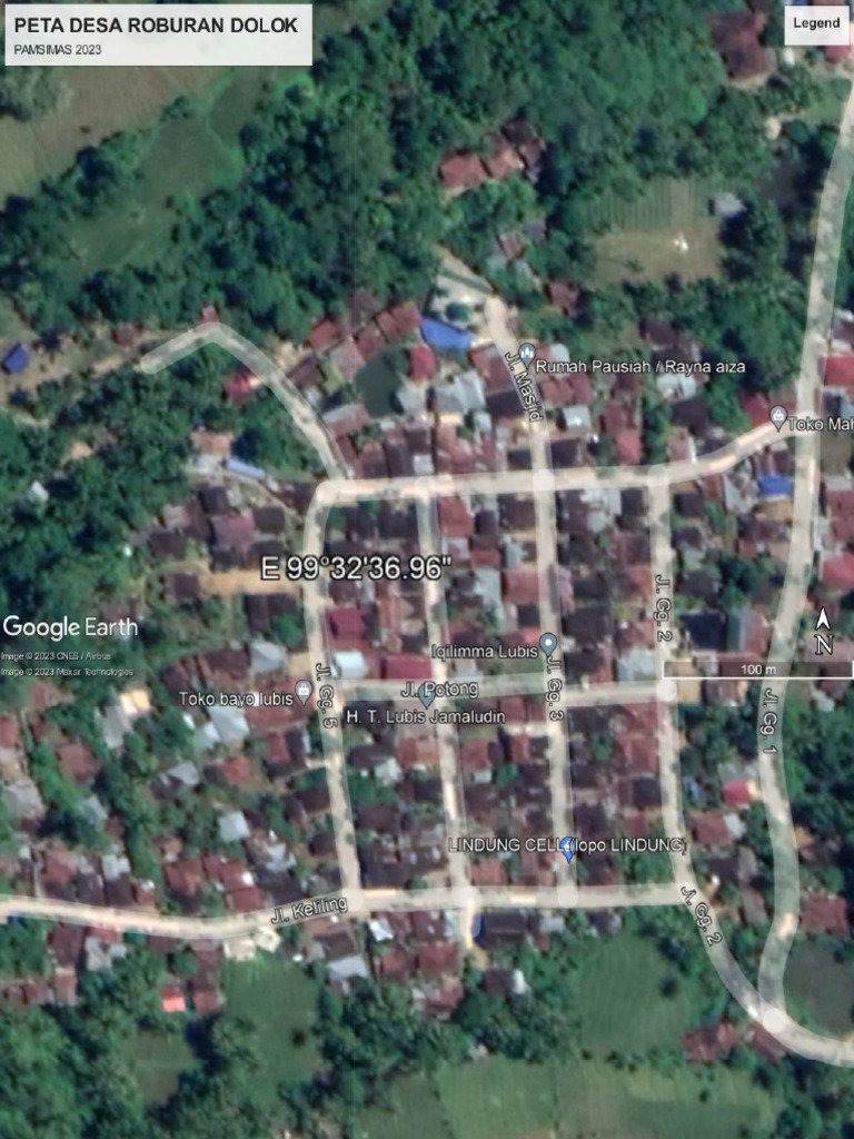 Peta Roburan Dolok | PDF