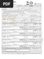 Formato de Afiliacion Cofrem | PDF | Bases de datos