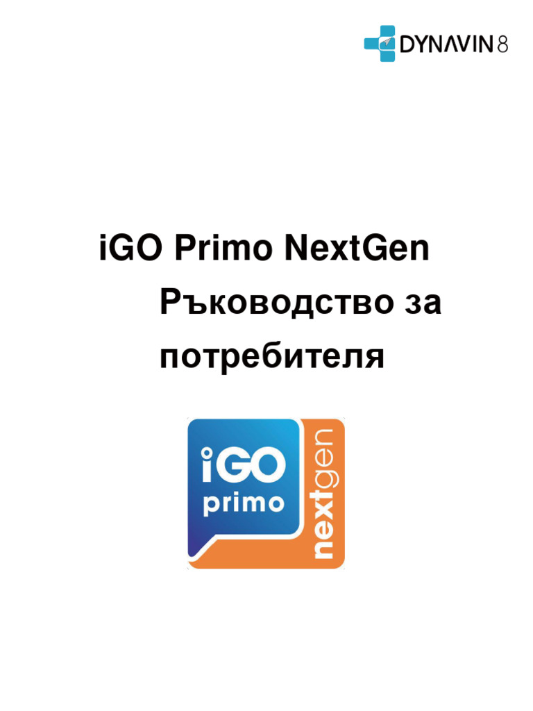 iGO-Primo-NextGen-_ | PDF