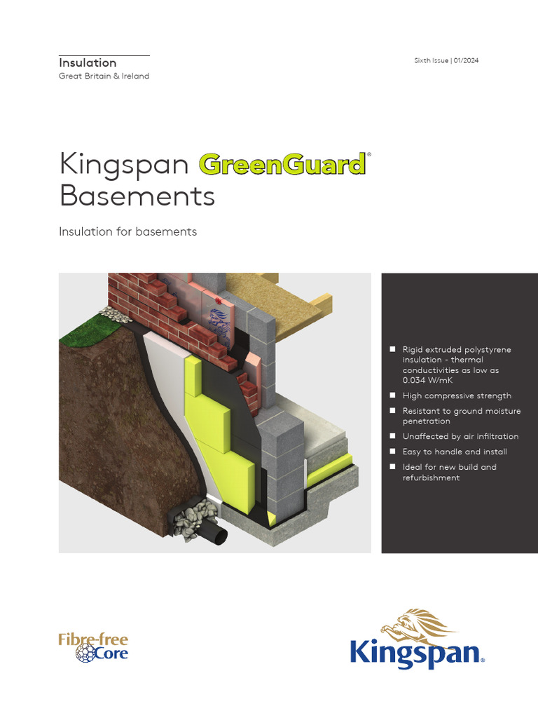 Kingspan Greenguard Basements Brochure en GB Ie | PDF | Building ...