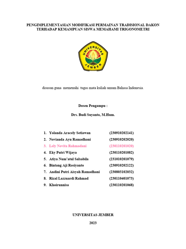 [Baru] Kel_4_revisi_pengimplementasian Modifikasi Permainan Tradisional Dakon Terhadap Kemampuan ...