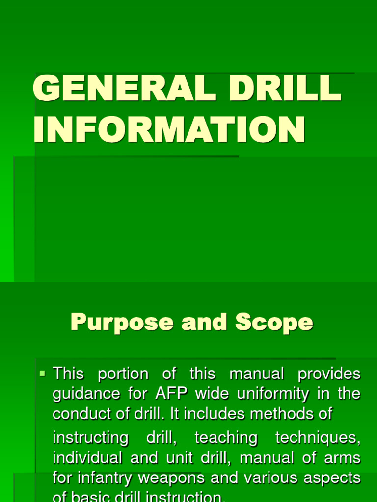 Sec-5-PPT-GDI | Download Free PDF | Platoon | Military