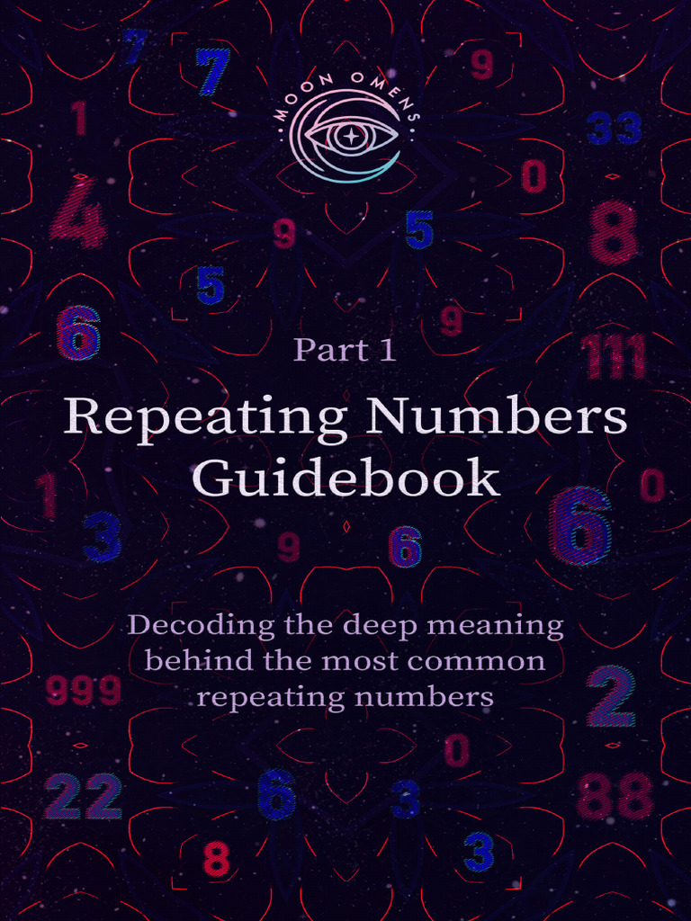 Repeating Numbers Guidebook | PDF
