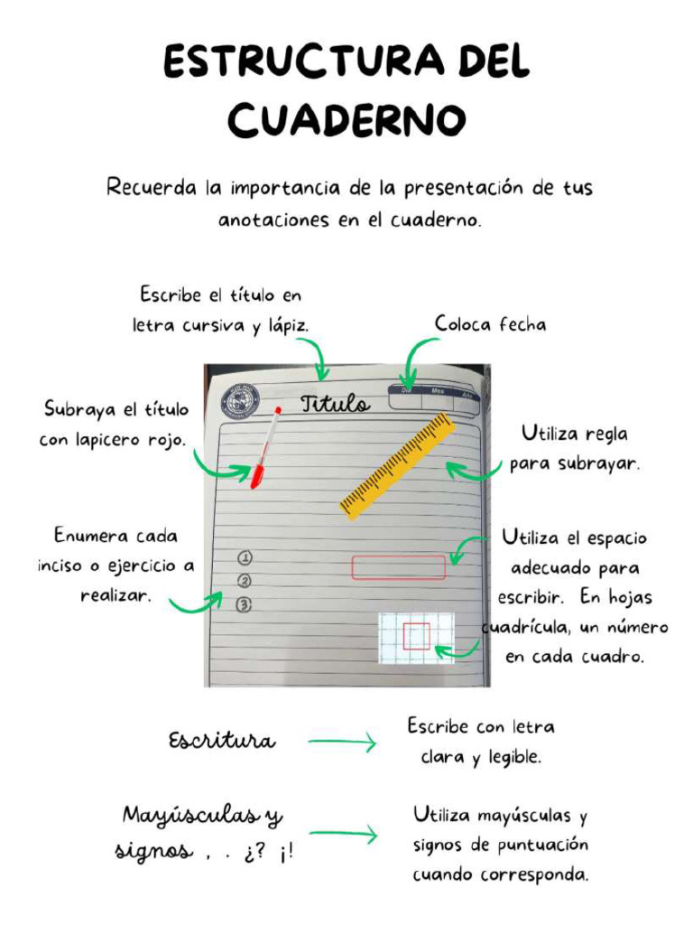 Estructura de cuaderno | PDF