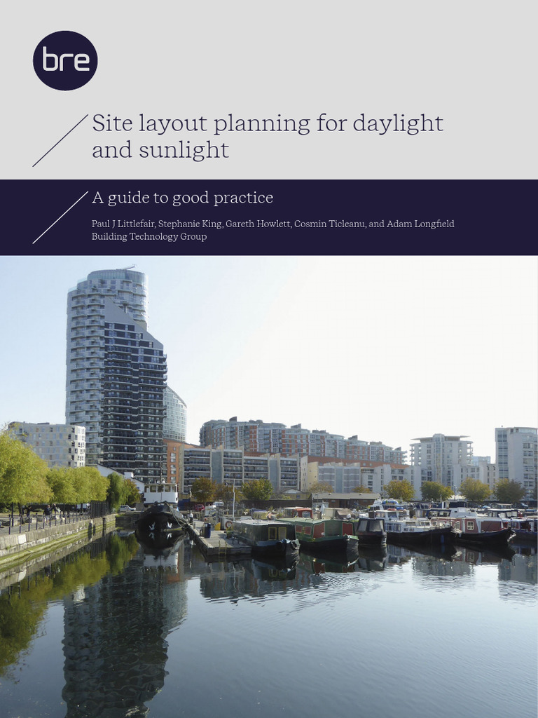 Site Layout Planning For Daylight & Sunlight 2022 Sample | PDF | Sky ...