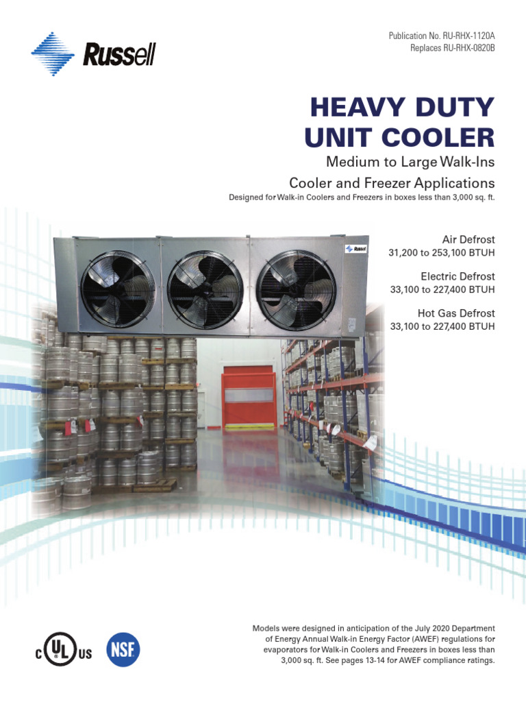 RU RHX 1120A Web 110520 | PDF | Refrigerator | Temperature