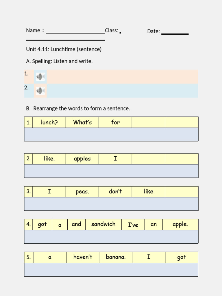 Writing Exercise | PDF