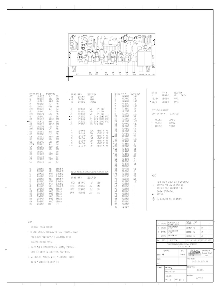 Crate GX 15 15R 07S247 Schematic | PDF