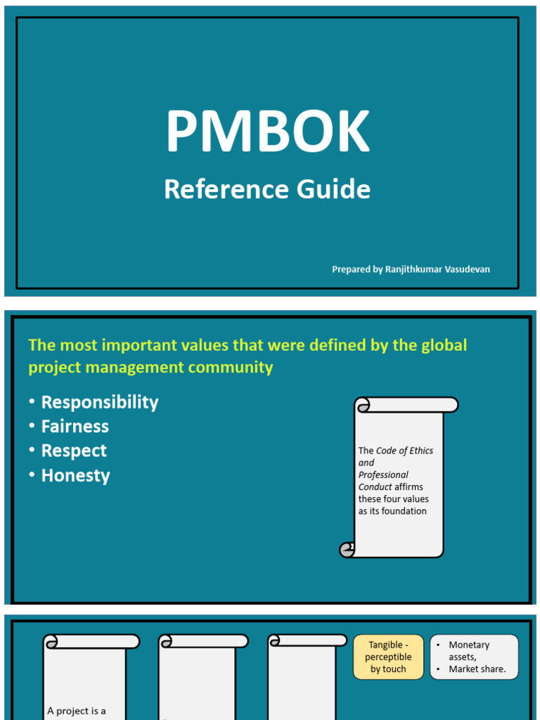 PMBOK+-+Reference+guide | PDF | Project Management | Leadership